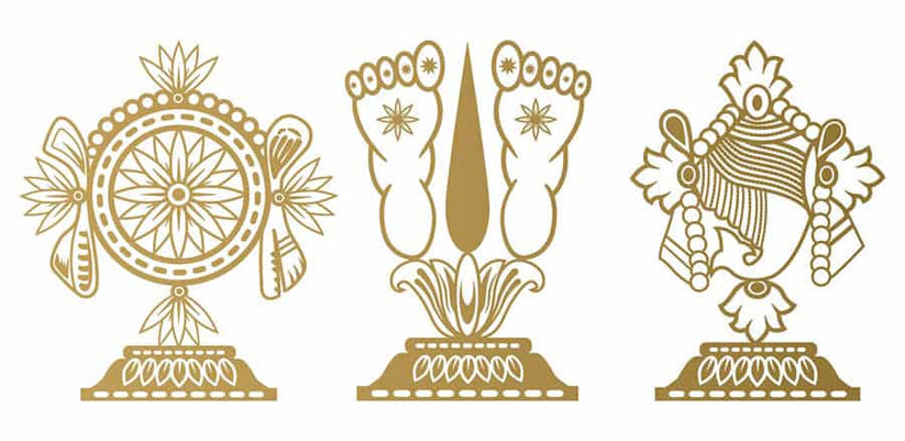 Lord Balaji Symbol Car Rear Glass Sticker – WallDesign