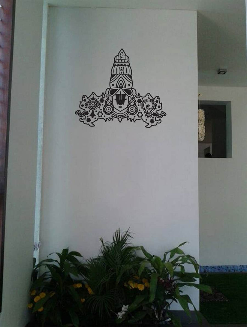 Tirupati Balaji Flame Wall Sticker – WallDesign